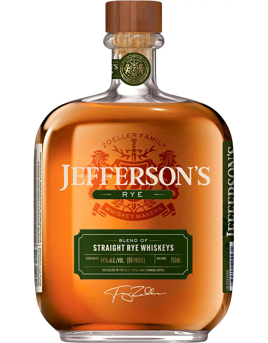 Buy Jefferson’s Rye Whiskey | Craft Spirit Shop