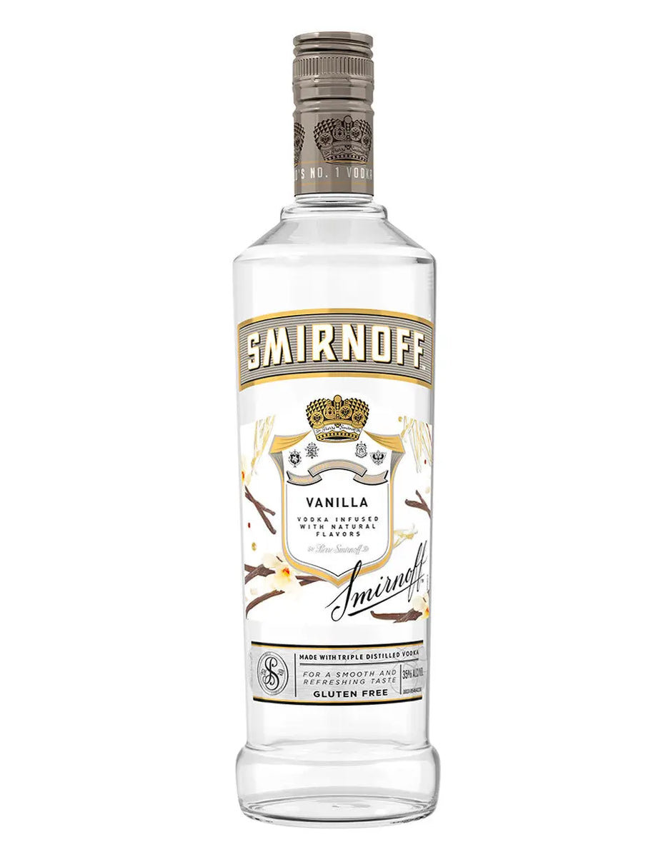 Buy Smirnoff Vanilla Vodka Premium Flavored Spirit For Mixology – Craft ...