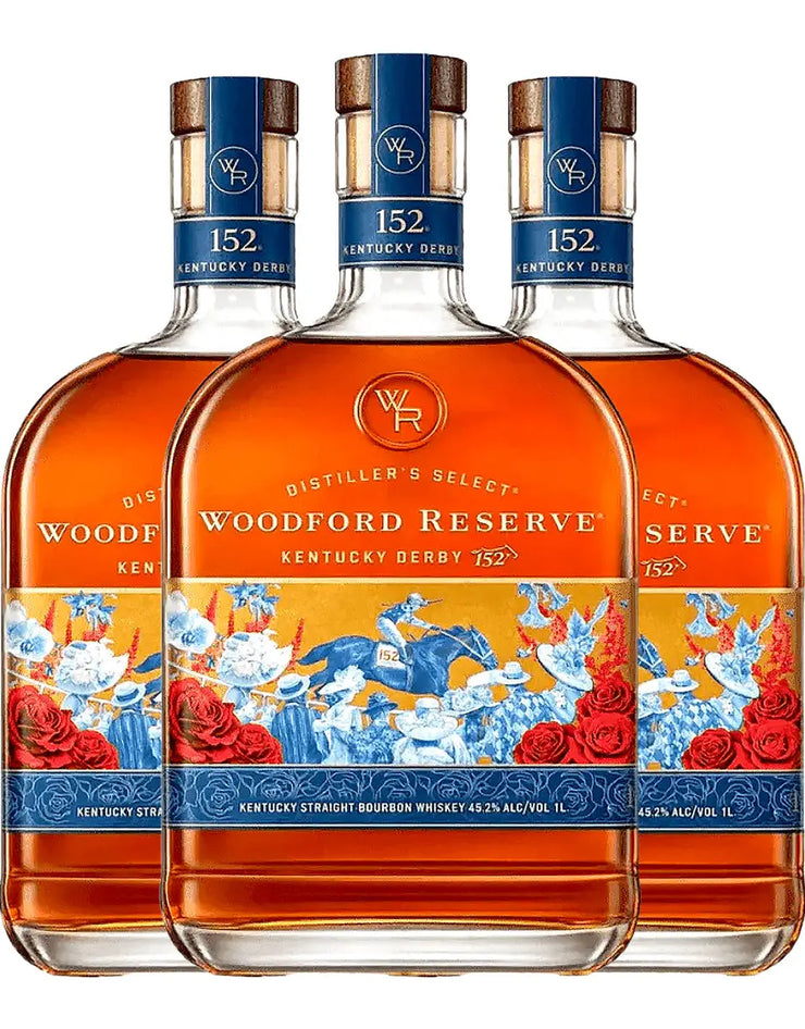 Woodford Reserve Kentucky Derby 152 Edition Straight Bourbon Whiskey ...