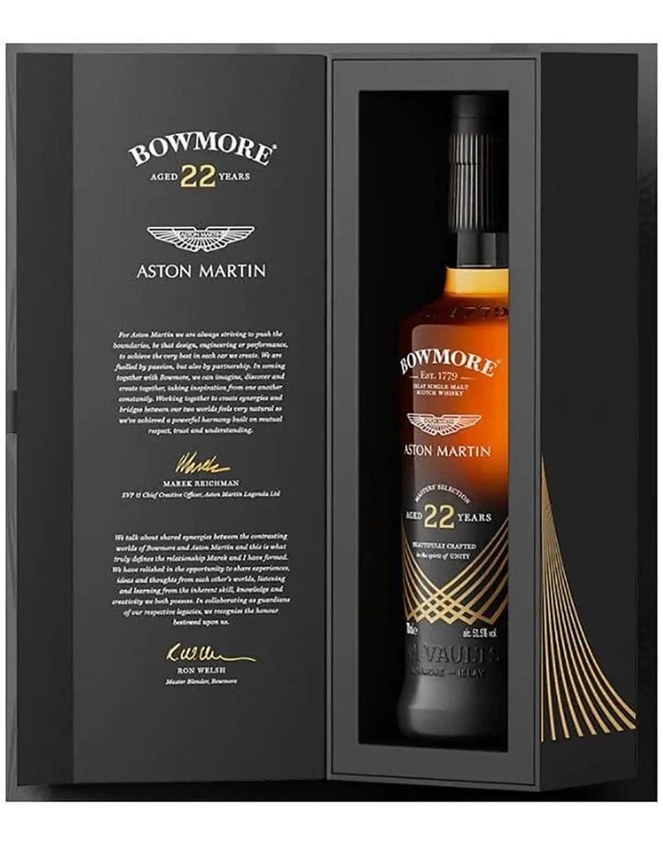 Buy Bowmore 22 Year Old Aston Martin Masters Selection Scotch Whisky ...